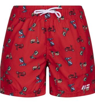 Hot Stuff Vespa Red Short Jr - Badehose - Kinder