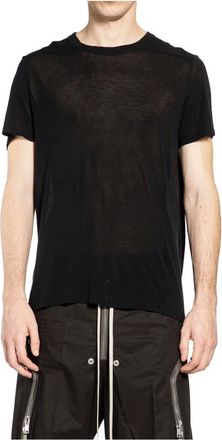 Rick Owens Homme, Tops, Noir, Taille: S Short Level T