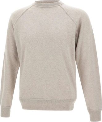 FILIPPO DE LAURENTIIS Homme, Pulls, Gris, Taille: S Pull ras du cou