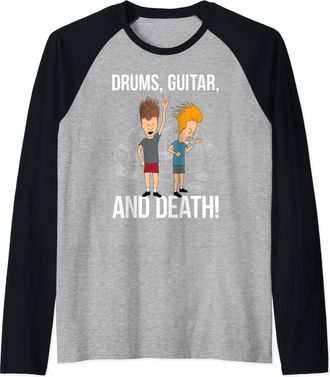 Beavis And Butt-Head Breakin the Law Raglan