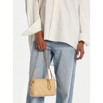 Tory Burch Handtasche Tory Burch Fleming Small 169226 &Eacute;cru