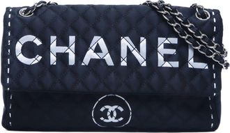 Chanel 2006-2008 gesteppte Schultertasche - Schwarz