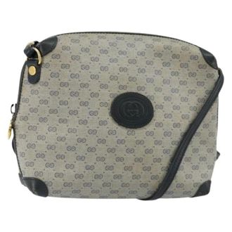 Gucci Sac bandouli&egrave;re Pre-owned - Femme - Pre-owned - Bleu - Taille: ONE Size