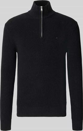 Replay Slim Fit Pullover aus reiner Baumwolle in Strick-Optik