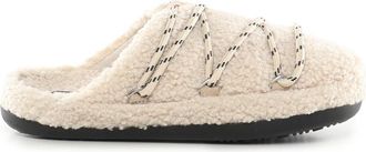 Moon Boot Femme, Chaussures, Beige, Taille: 41 EU Teddy Slipper