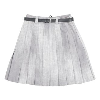 Ermanno Scervino Femme, Jupes, Gris, Taille: 38 FR Short Skirts