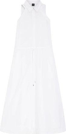 HUGO BOSS Femme, Robes, Blanc, Taille: 36 FR Sleeveless Dress