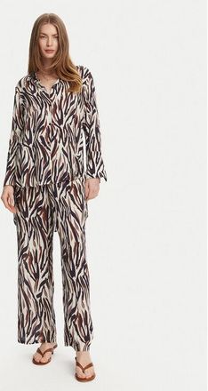 Selmark Set Hemd und Stoffhose BL676 Braun Relaxed Fit