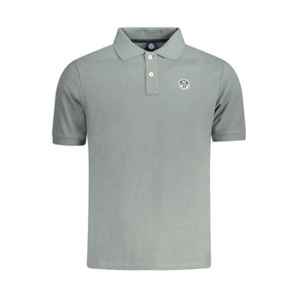 North Sails Klassisches Poloshirt mit kurzen &Auml;rmeln - - Tops - Herren - Gr&uuml;n - S