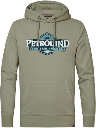 Petrol Industries Industries Sweat à Capuche pour Homme, Vert (Sage Green)