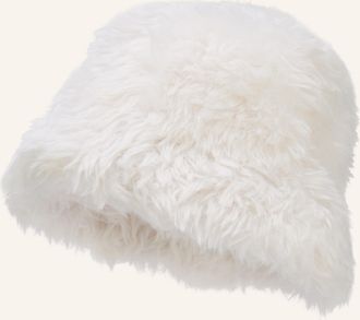 Perfect Moment Perfect Moment Bucket-Hat Aus Kunstfell weiss