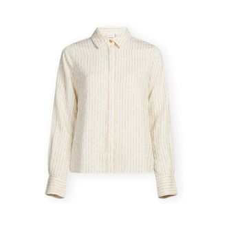 Vila Addie Shirt - Birch/Tapenade