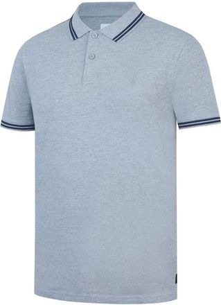 Firetrap Lazer Poloshirt f&uuml;r Herren, Baumwolle (Grau meliert)