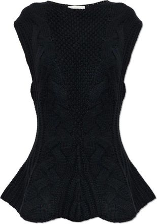 Lisa Yang Signy Cashmere Top - Femme - Pulls - Noir - Taille: 38 FR