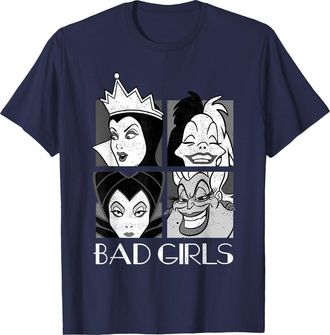 Disney Classics Bad Girls Grey T-Shirt