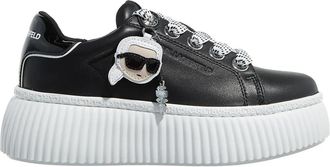 Karl Lagerfeld Low-Top Sneaker - Kreeper Lo Nft Twin Pendant Lo - Gr. 40 (EU) - in Schwarz - für Damen
