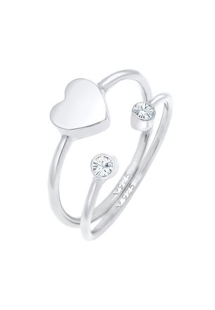 Elli Ring Herz, Kristall Ring