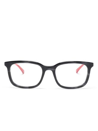 Gucci lunettes de vue à monture carrée - Noir