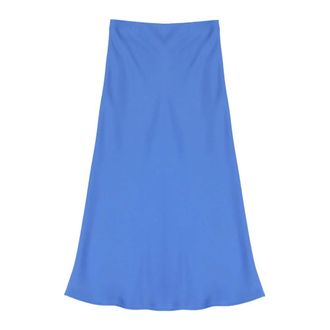 Imperial Femme, Jupes, Bleu, Taille: 36 FR Jupe Élégante pour Femmes