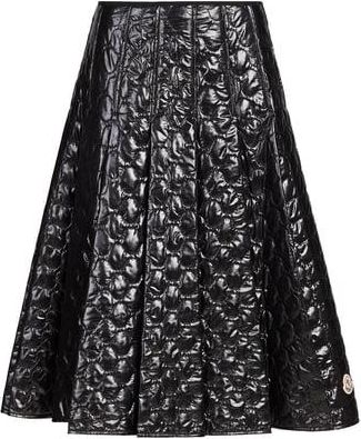 Moncler Jupe midi matelass&eacute;e