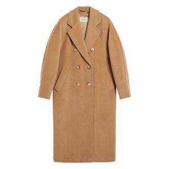 Max Mara Femme, Manteaux, Brun, Taille: 40 FR Robe Mode Camel Madame