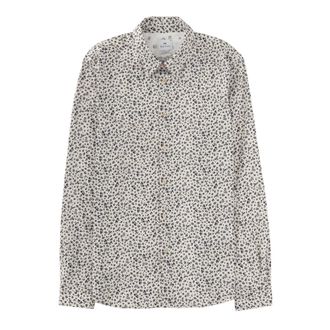 Paul Smith Long Sleeve Tailored Fit Shirt - Homme - Chemises - Blanc - Taille: S