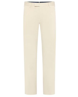 Pantaloni Torino Glatte Chino aus einem Baumwoll-Stretch in