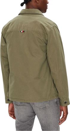 Tommy Hilfiger Regenerated Cotton Twill Jacket - Green