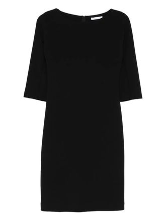 Cenere GB robee mi-longue à manches trois-quarts - Noir