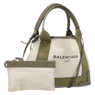 Balenciaga Sac &agrave; main vintage Pre-owned - Femme - Pre-owned - Vert - Taille: ONE Size