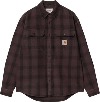Carhartt Work in Progress Edmands Hemd - - Shirts - Herren - Braun - S
