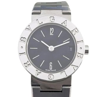 Bulgari unisex, Pre-owned, Noir, Taille: ONE Size Montre Vintage Pre-owned