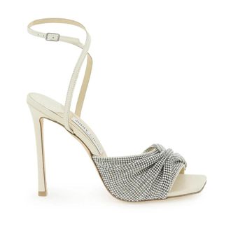 Jimmy Choo London Femme, Chaussures, Gris, Taille: 40 EU Sandales Naria &Eacute;l&eacute;gantes