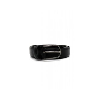 Emporio Armani G&uuml;rtel aus genarbtem Leder - - Accessories - Herren - Schwarzk - 105 CM