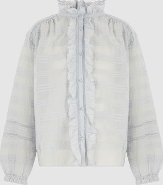 Isabel Marant Top Peline Light Blue