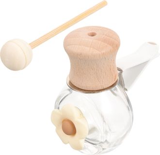 NUOBESTY Leere Auto Parfümflasche für Lüftungsschlitze Nachfüllbarer Auto Lufterfrischer aus Transparentem Material Aromatherapie Diffusorflakon für Ätherische