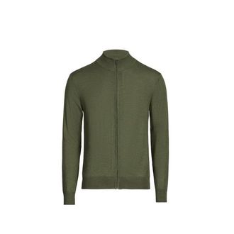 Hackett Wolle und Seidenweste - grün