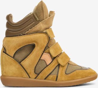 Isabel Marant Baskets Bekett - Femme - Kaki-ocre - Taille 35 - Isabel Marant
