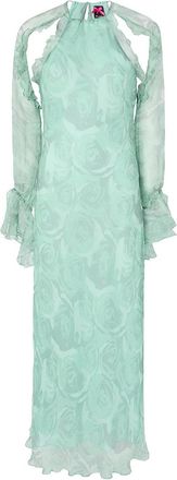 Pinko Maxi Robe - Vert