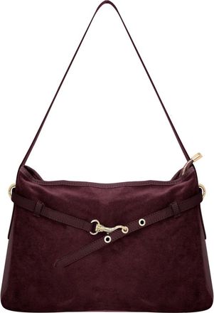 Kocca Femme, Sacs, Rouge, Taille: ONE Size Sac Bandouli&egrave;re en Cuir avec D&eacute;tail de Sangle