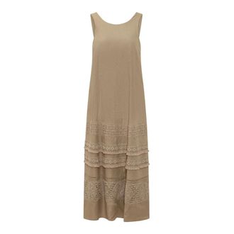 Max Mara Damen, Kleider, Beige, 3XSGr&ouml;&szlig;e