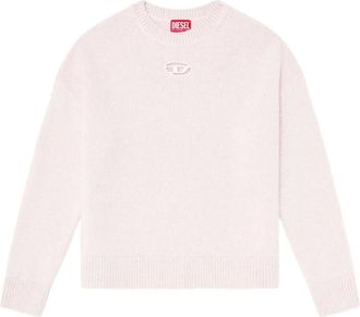 Diesel Pull en maille M-Areeta - Femme - Pulls - Rose - Taille: 42 FR