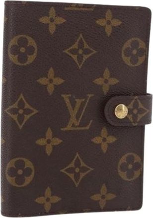 Louis Vuitton Pre-owned Day Planner Cover - Femme - Pre-owned - Brun - Taille: ONE Size