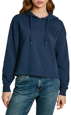 Pepe Jeans London Damen Estrid Sweatshirt, Blau (Marineblau), 46