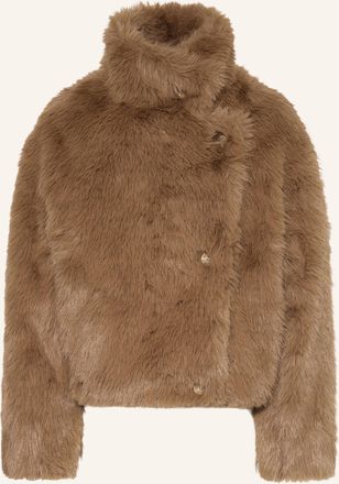 someday Someday Kunstfell-Jacke Vurla beige