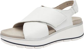 Ara Damen Sapporo Sandale, Weiss, 37 EU Weit