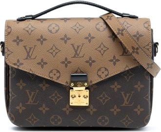 Louis Vuitton Hobo Bags - Monogram Reverse Pochette Metis - Gr. unisize - in Braun - f&uuml;r Damen