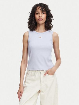 Calvin Klein Jeans Top LV047C201G Hellblau Slim Fit