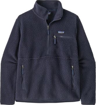 Patagonia Femme, Sport, Bleu, Taille: 42 FR Retro Pile Marsupial