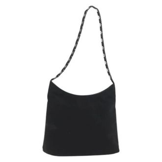 Ferragamo Pre-owned Nylon Schultertasche - - Pre-owned - Damen - Schwarzk - ONE SIZE